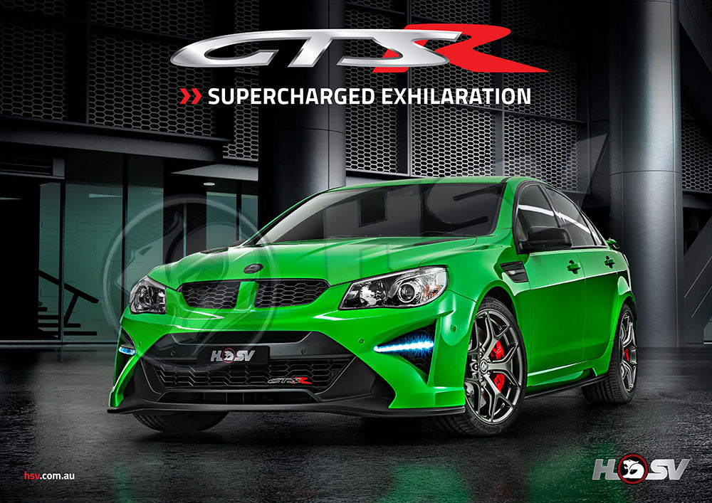 HSV GEN-F2 GTSR A2 Posters – HSV Heritage