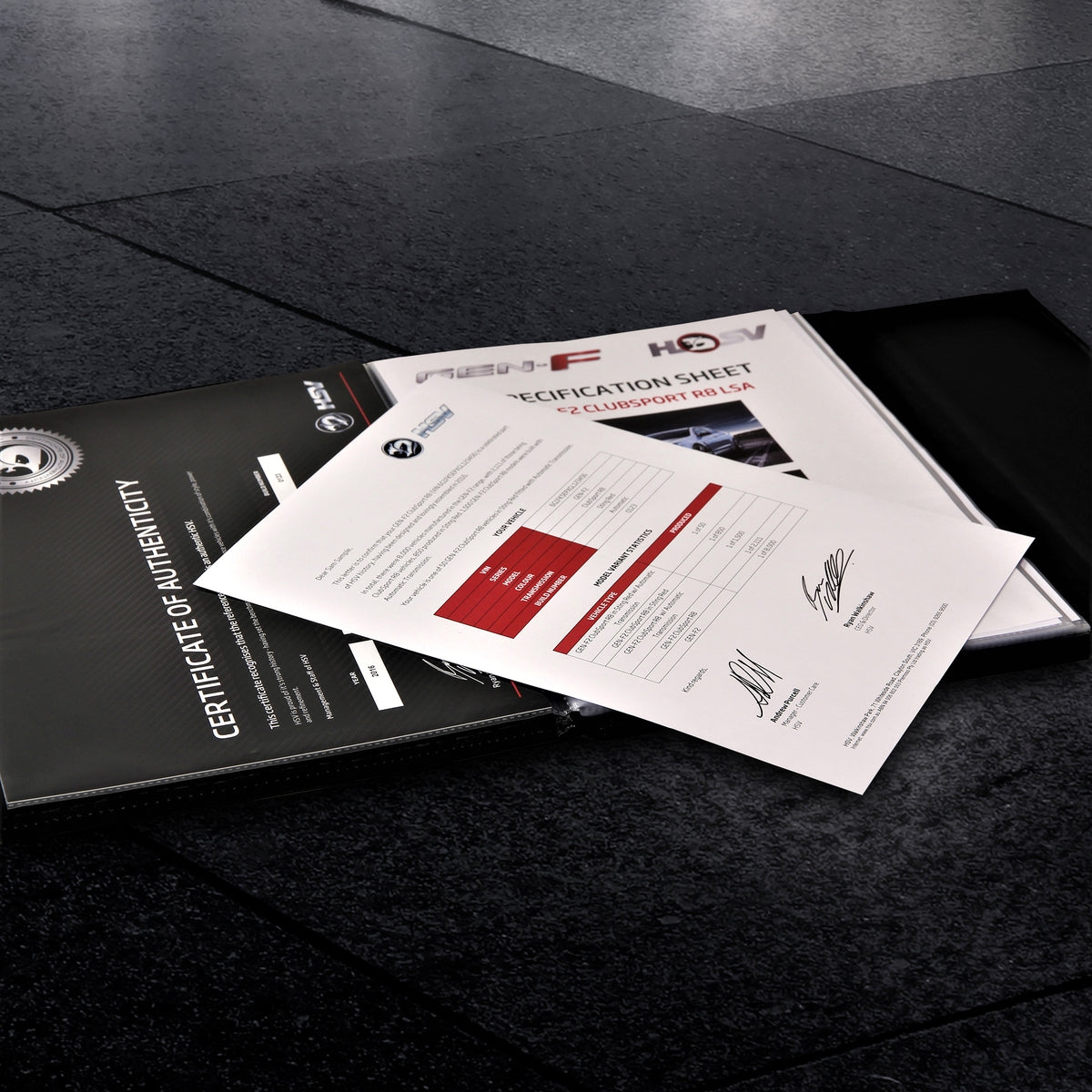 Collectors Series Authenticity Pack – HSV Heritage